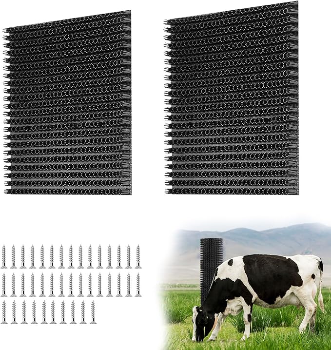Amazon.com : 2 pcs Horse Cattle Scratchers, Horse Scratching Post, Soft ...