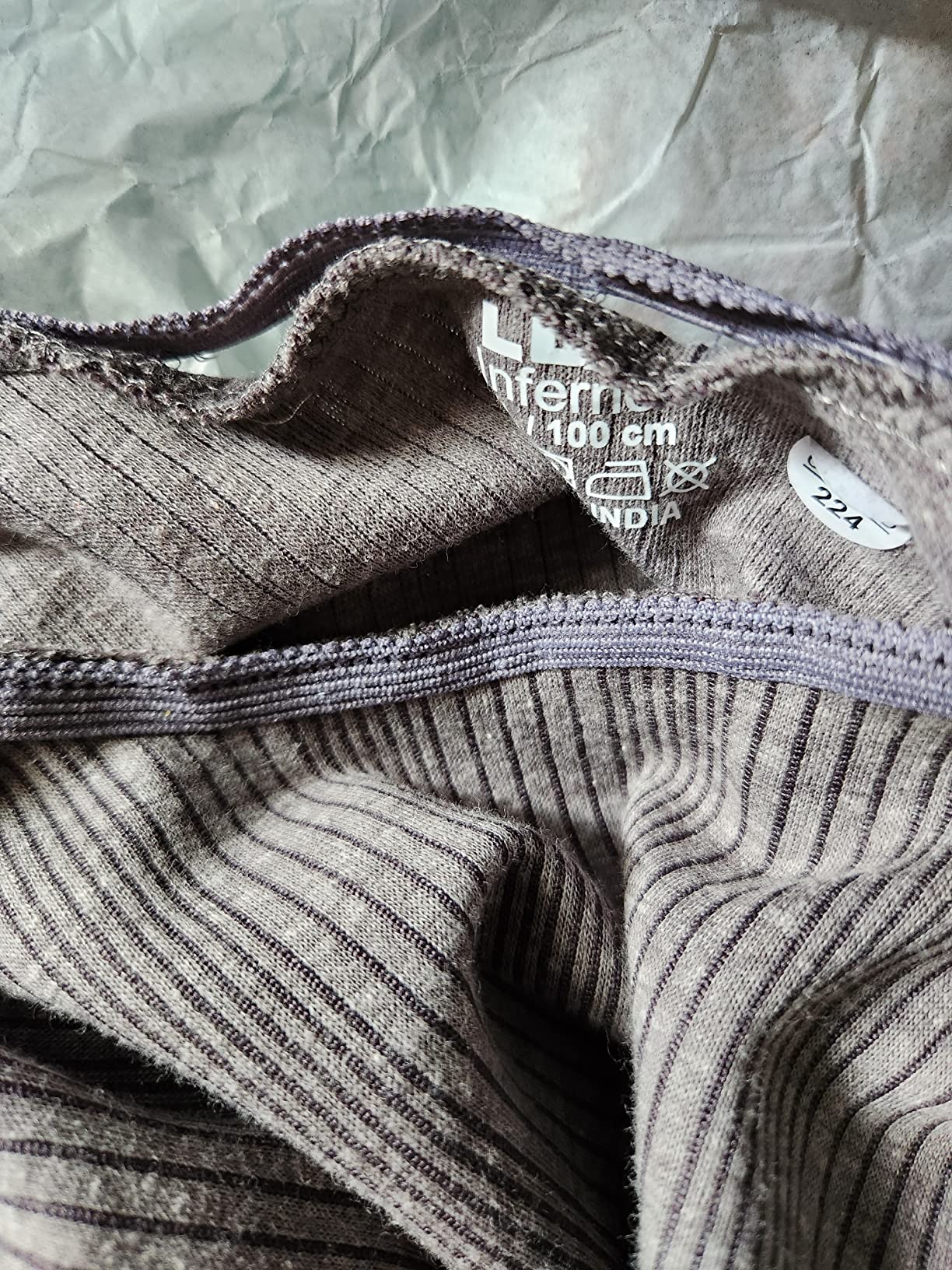 Lux Inferno Ladies 3/4 Thermal Top and Lower Set_Set_100_Grey : Amazon ...