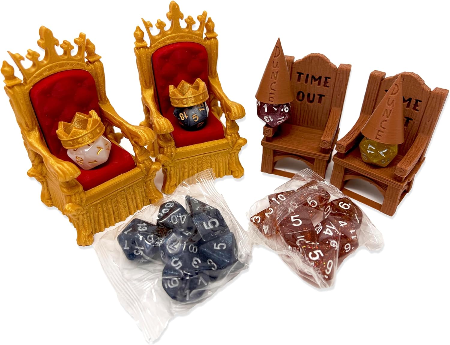 Amazon.com: MunnyGrubbers - Dice Jail Cage - Time Out Chair & Dunce Hat ...