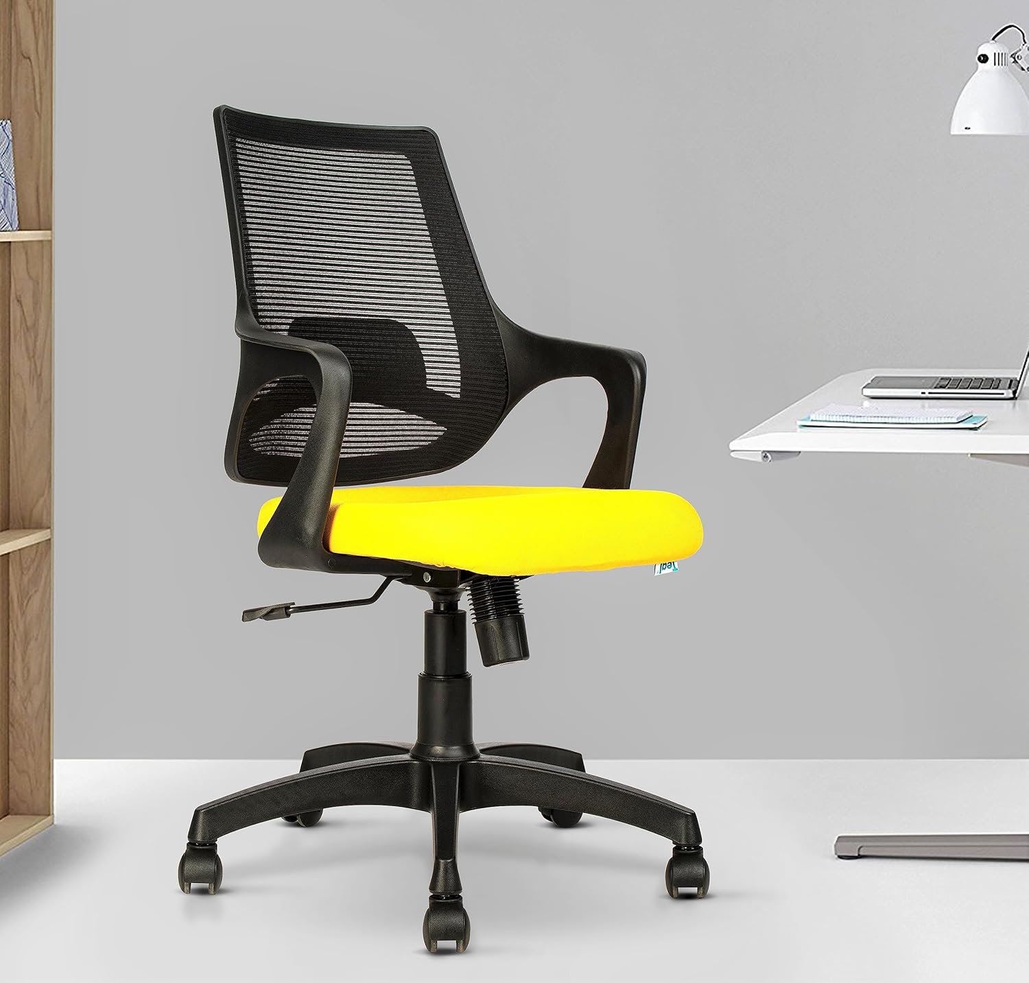 TEAL® Clio MB Mid-Back Revolving Mesh Ergonomic Chair for Home & Office ...