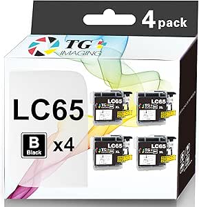 Amazon.com: TG Imaging LC65BK Ink Cartridge Compatible Replacement for ...