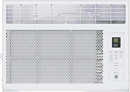 Amazon.com: GE 6,000 BTU Electronic Window Air Conditioner, Cools Rooms ...