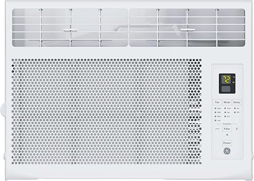 Amazon.com: GE Window Air Conditioner Unit, 5,000 BTU with LED Controls ...