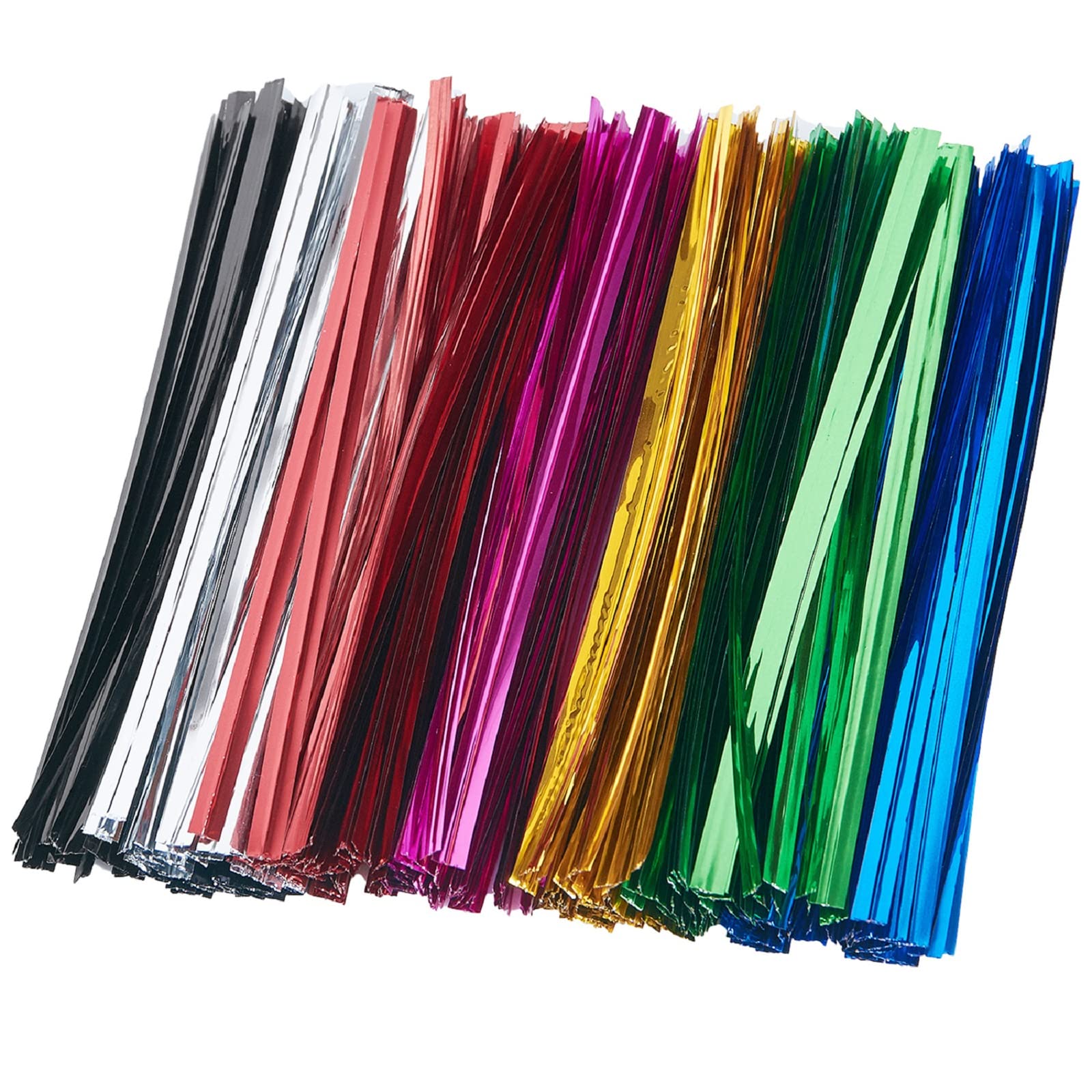 Amazon.com : DGTANGYIN 700 Pcs 4" Metallic Twist Ties, 7 Colors for ...