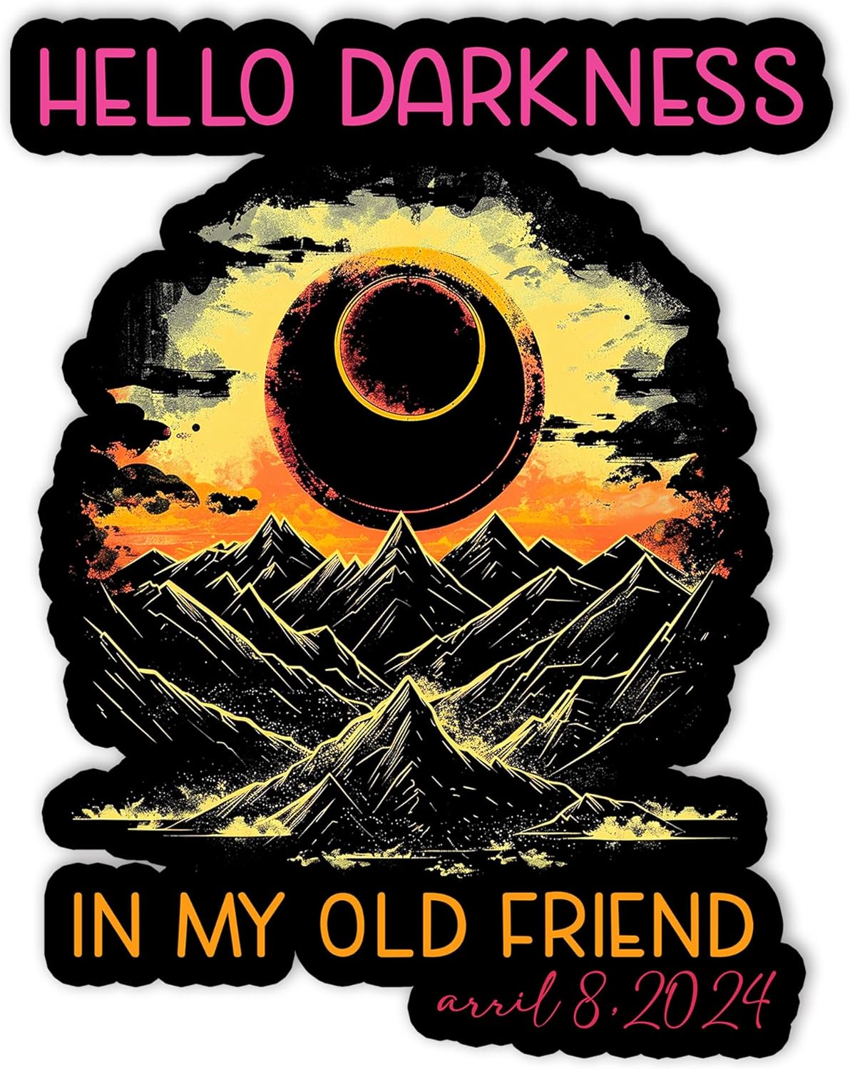 Amazon.com: 9MMNIGHTYEAR Spectacular Solar Eclipse Crest The Night Sky ...