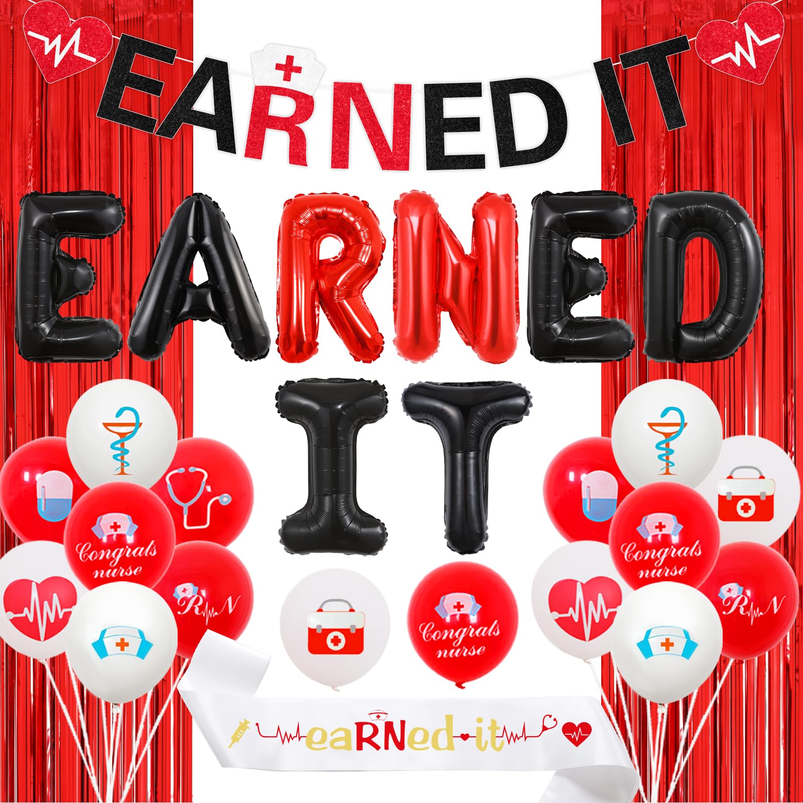 Medical Party Balloons Kara's Party Ideas Doctor + Nurse Themed