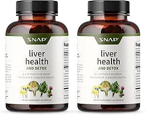 Amazon.com: Snap Supplements Liver Health Support Supplement, Natural ...