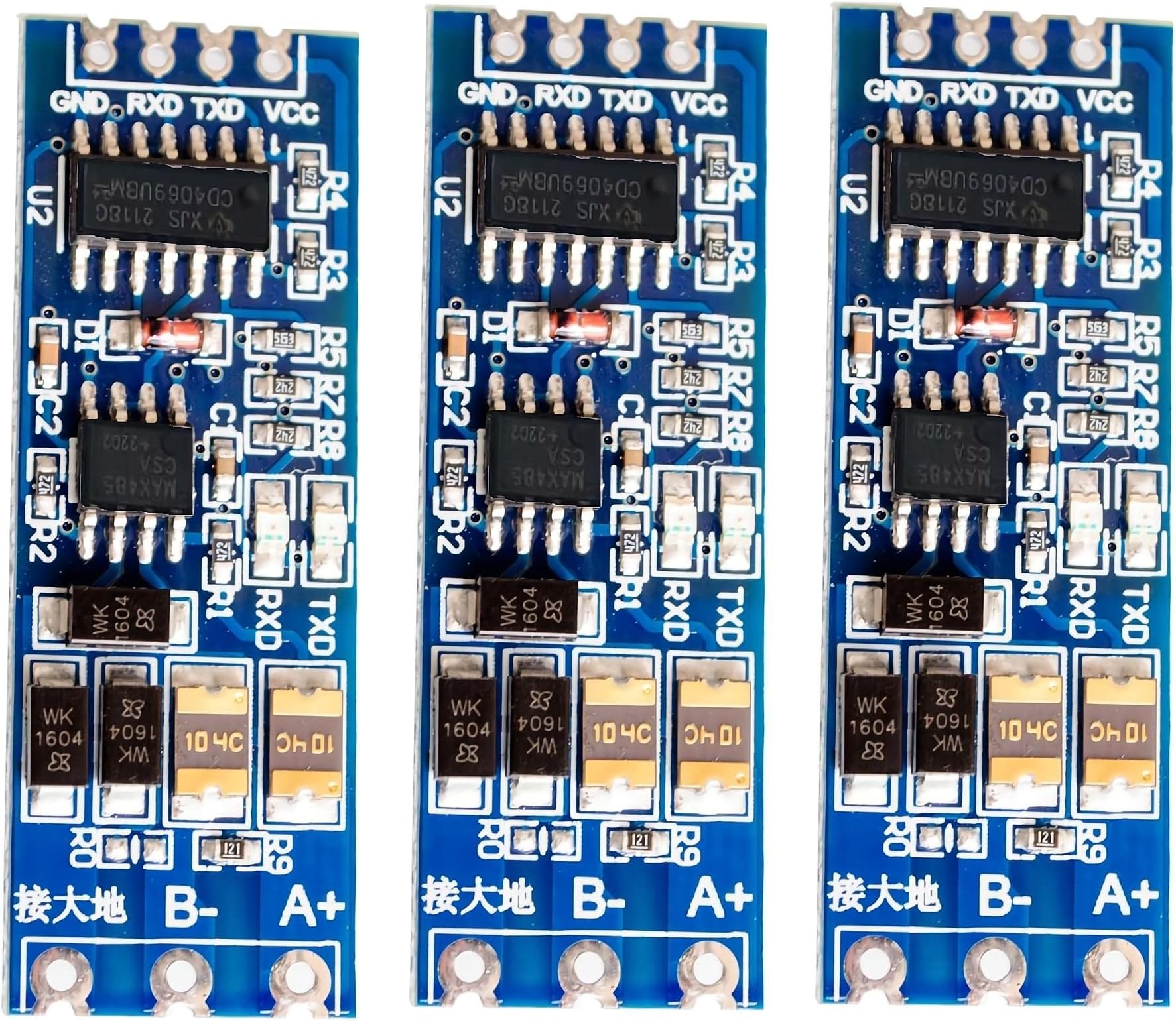 Amazon.com: 5 PCS RS-485 MAX485 Transceiver Chip Module TTL to RS-485 ...