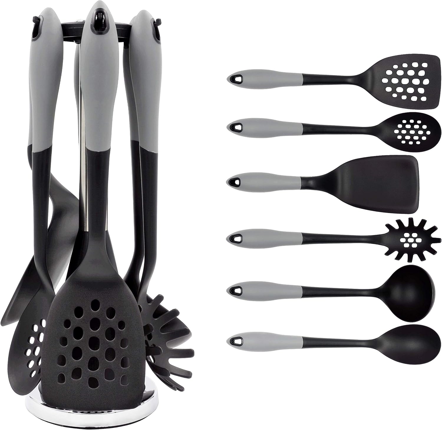 Amazon.com: 6-Piece Kitchen Utensils Set - Cooking Utensils Set with ...