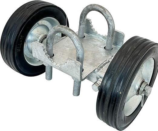 Amazon.com: Rolling Gate Wheel, 6" Heavy-Duty Steel Rolling Gate, Gate ...