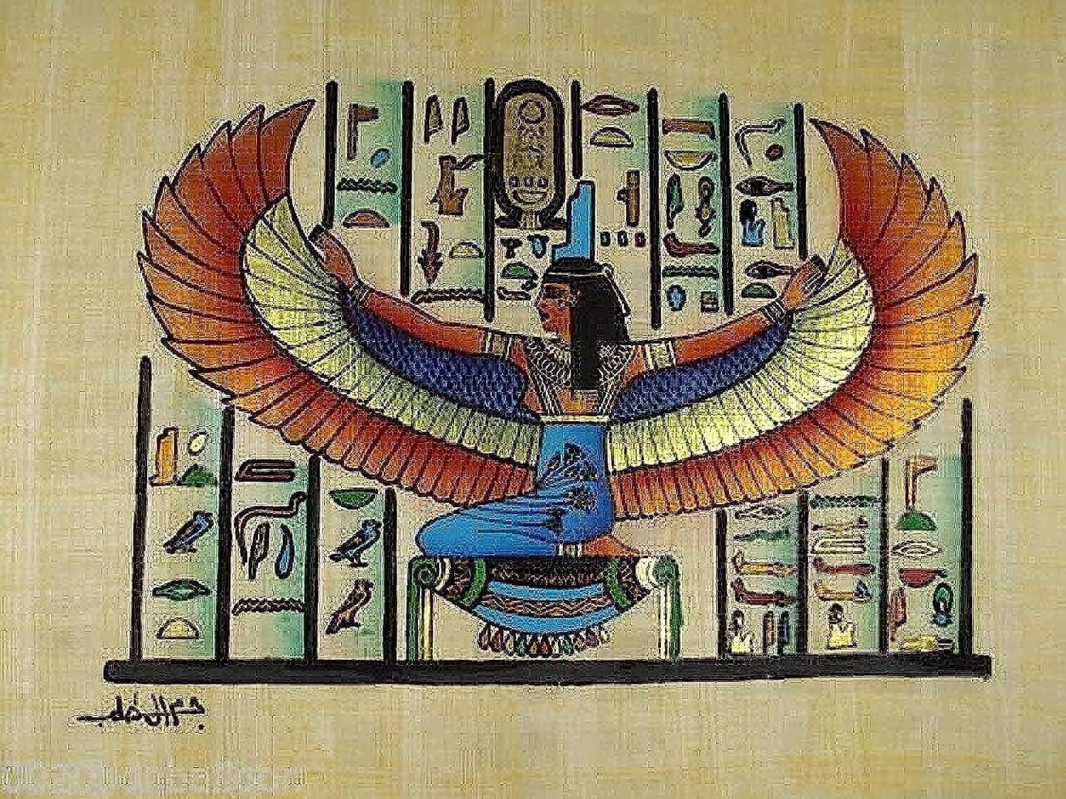 Amazon.com: Birsppy Papyrus 100% Authentic Egyptian Original Hand ...