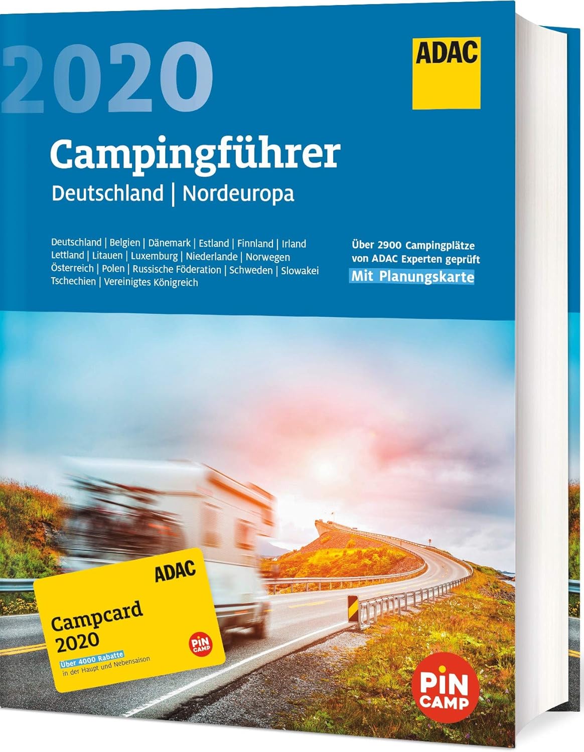 ADAC Campingführer Deutschland & Nordeuropa 2020 : ADAC Medien & Reise ...