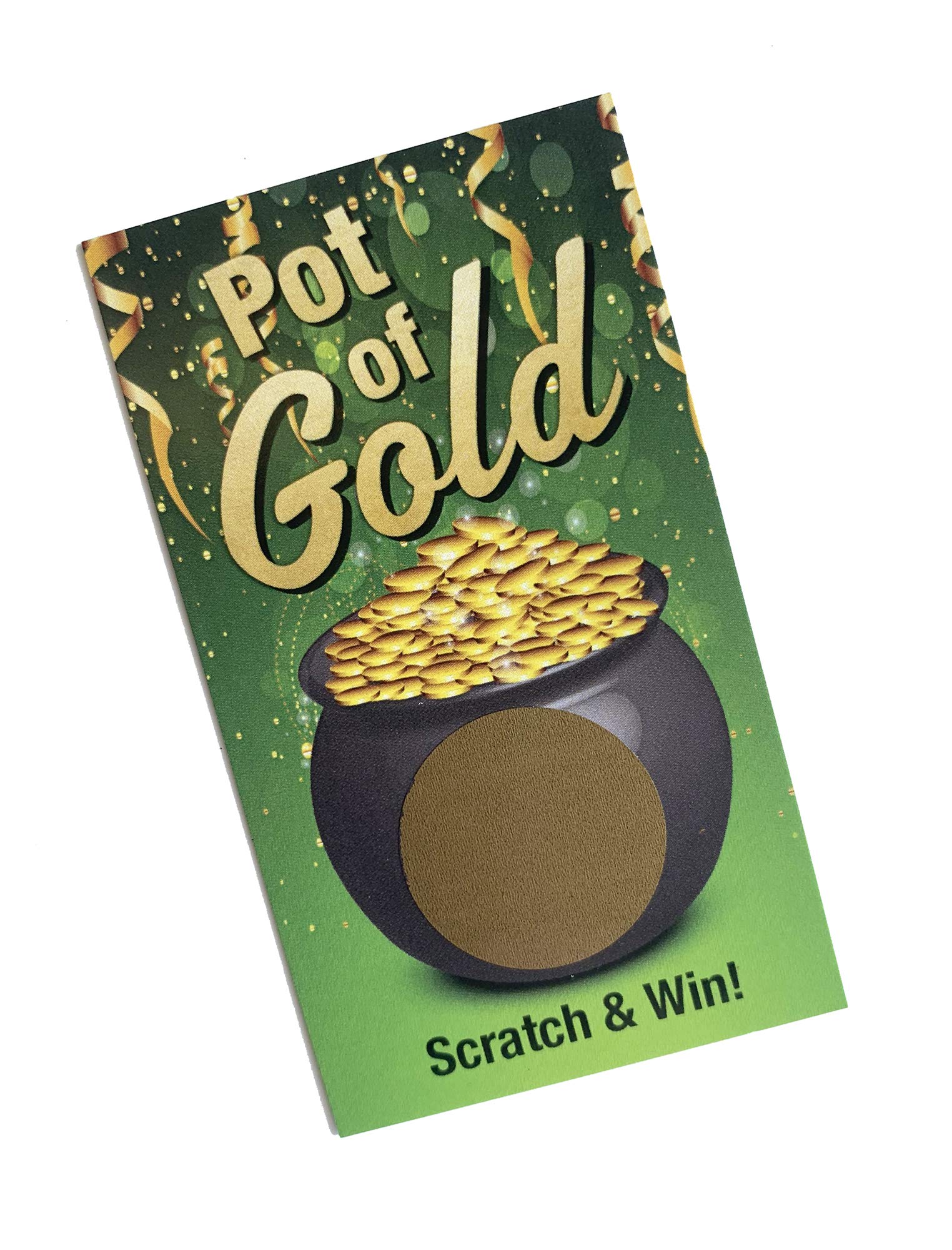 Amazon.com: Pot of Gold Scratch & Win Cards - (30 Pack) - Scratch Off ...
