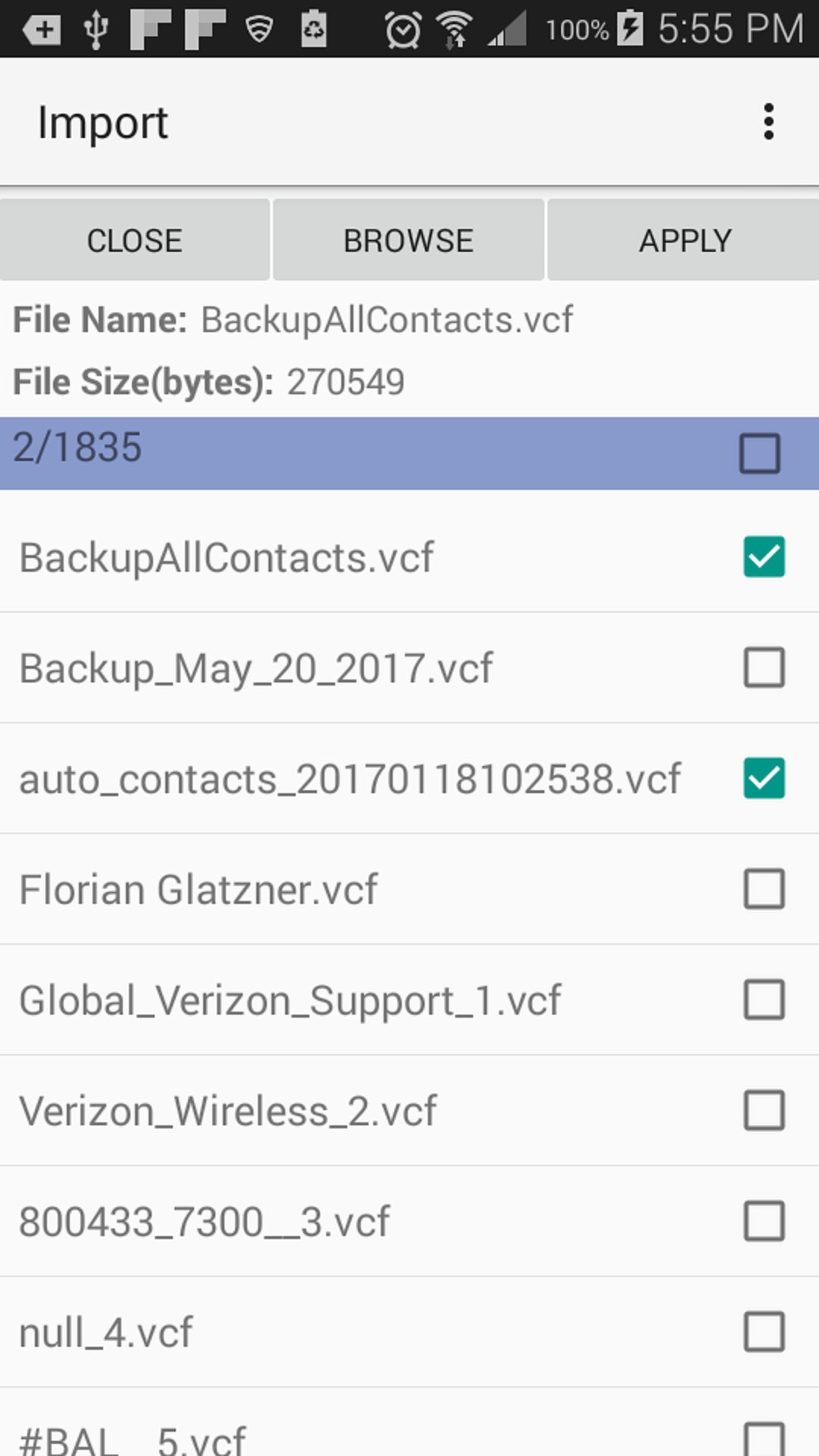 vCard Import Export - App on Amazon Appstore