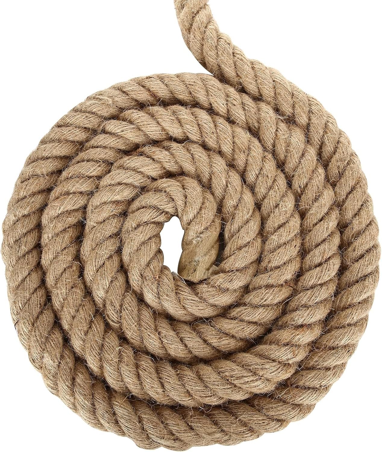 DYANGGS Jute Rope-1inch*50feet-Jute Rope-Natural Jute Rope-Thick Hemp ...