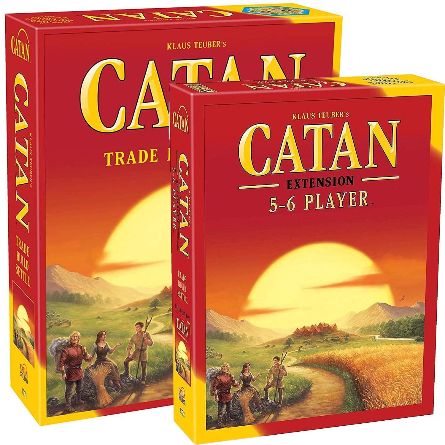 Buy ASHICHIPRO CATTAN + Extension Board Game | Combo | Family Game ...