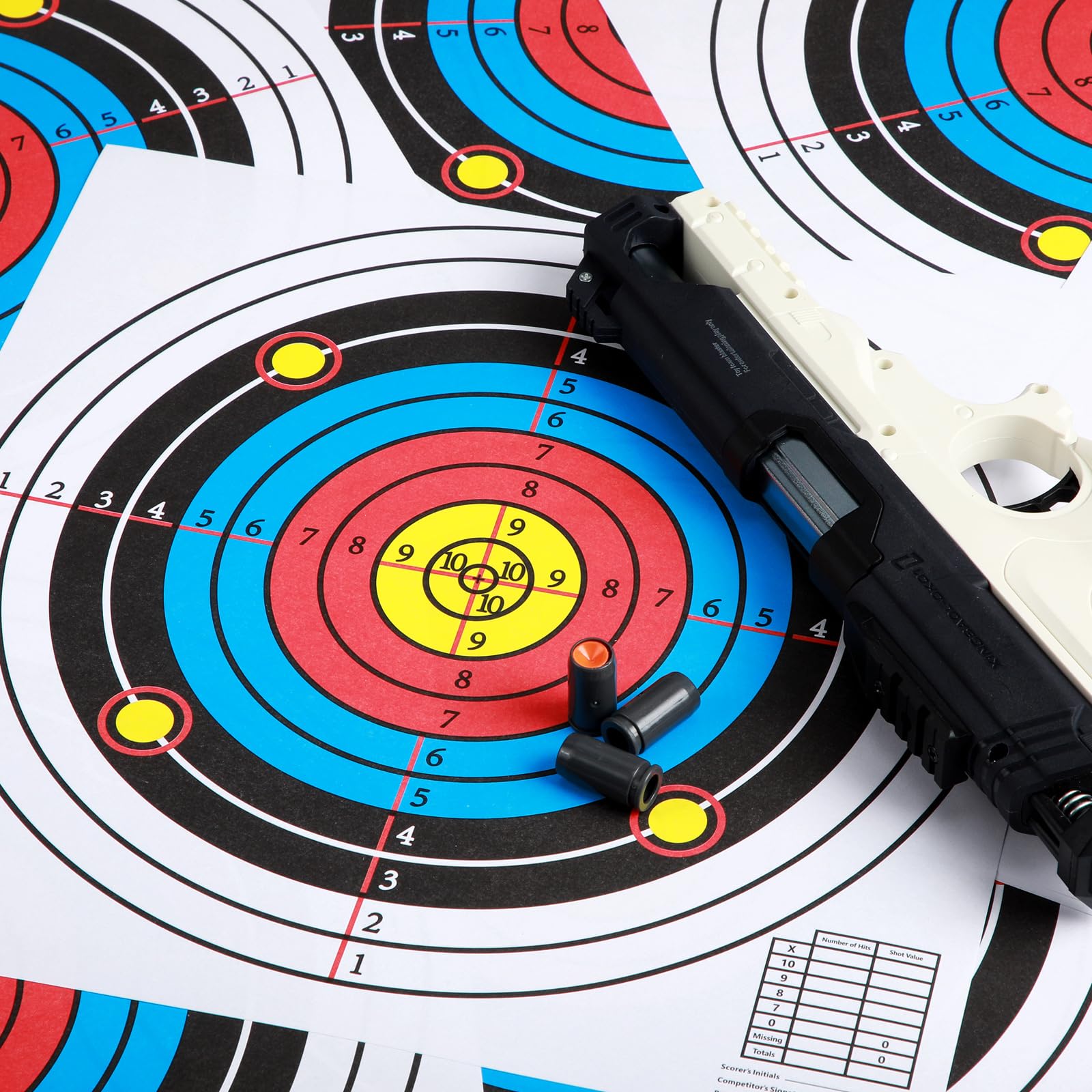 Snapklik.com : Fainne 200 Sheets Paper Shooting Range Targets For ...
