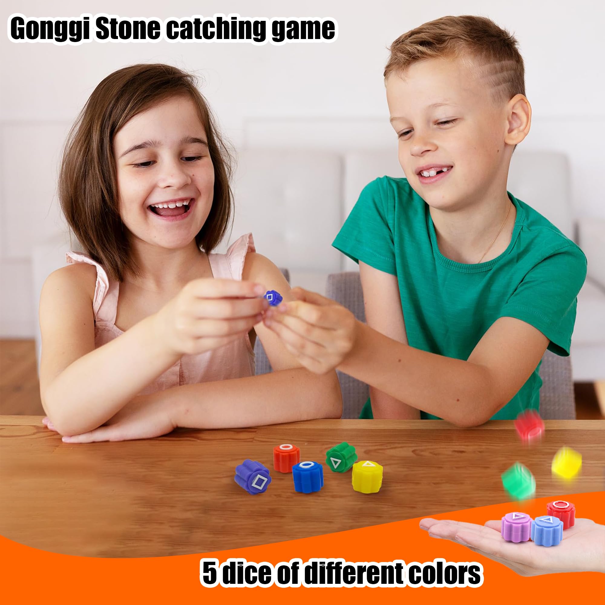 Gonggi Stone Catching Game Korean Gonggi Game Set - Traditional Stone ...