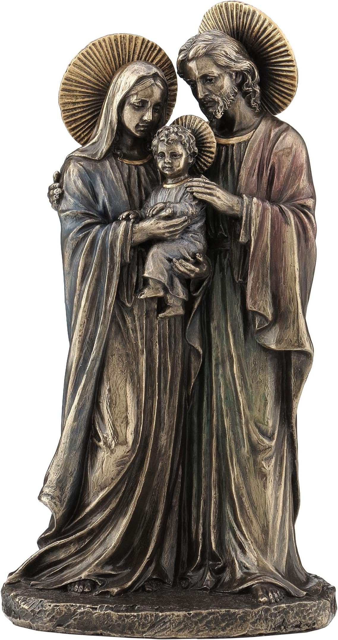 Amazon.com: Veronese Design 8 5/8 Inch Holy Family Joseph Mary Holding ...