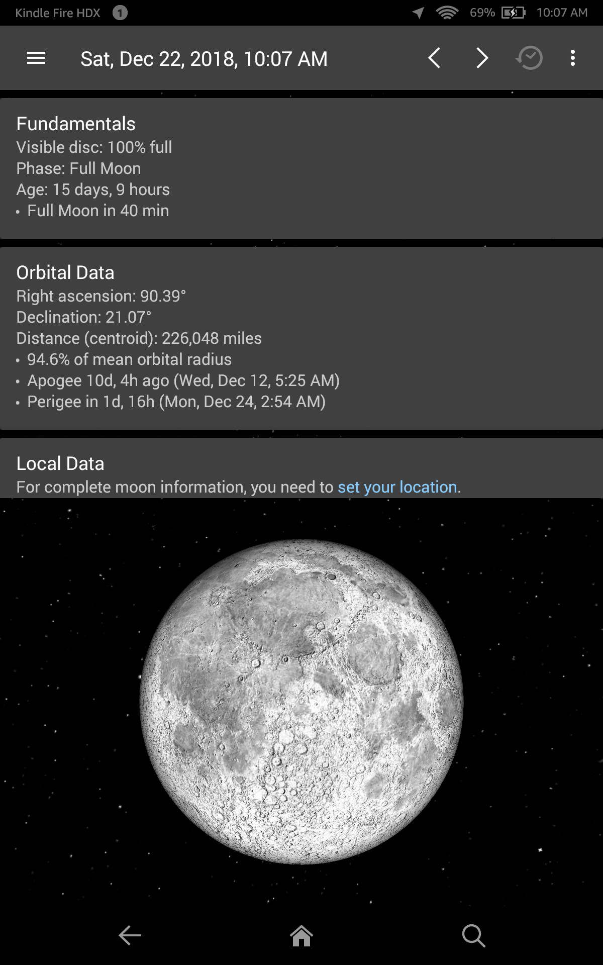 Lunescope 🔭🌘 Moon Viewer - App on Amazon Appstore
