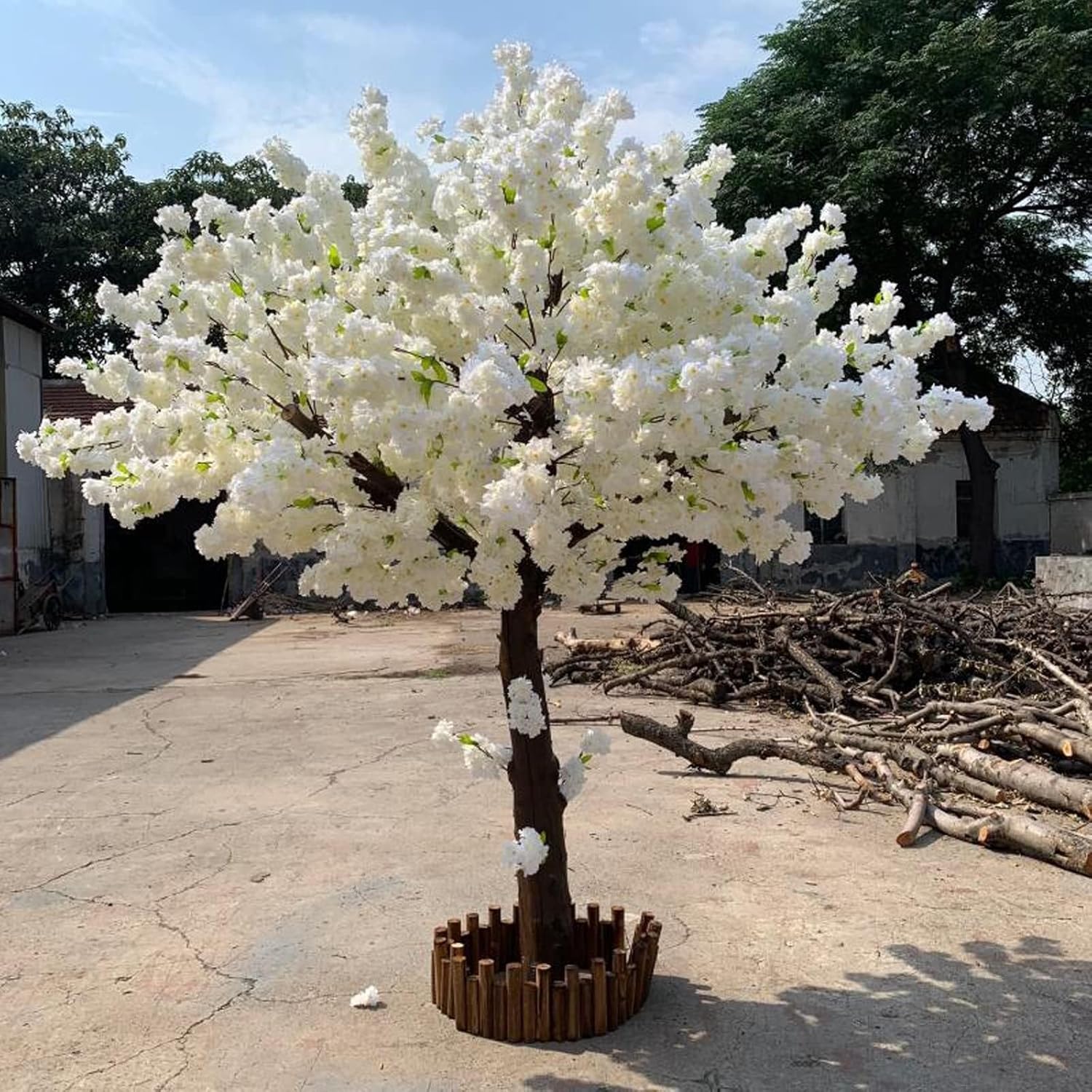 Amazon.com: Artificial Cherry Blossom Tree - Large Indoor Wedding ...