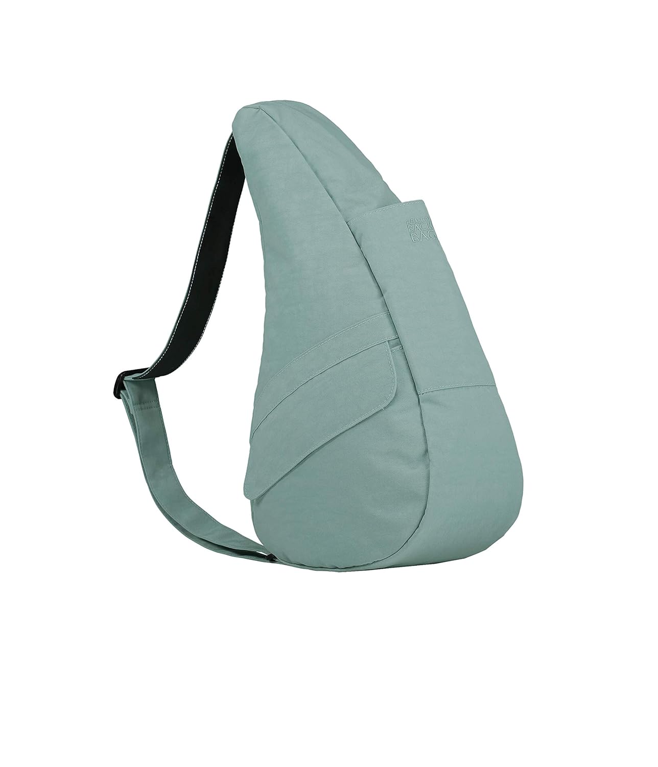 AmeriBag Classic Healthy Back Bag Tote Distressed Nylon Small (Aqua ...