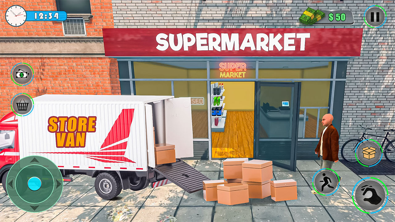 Supermarket Mall Simulator Games: Shopping Manager and Cashier Girl ...