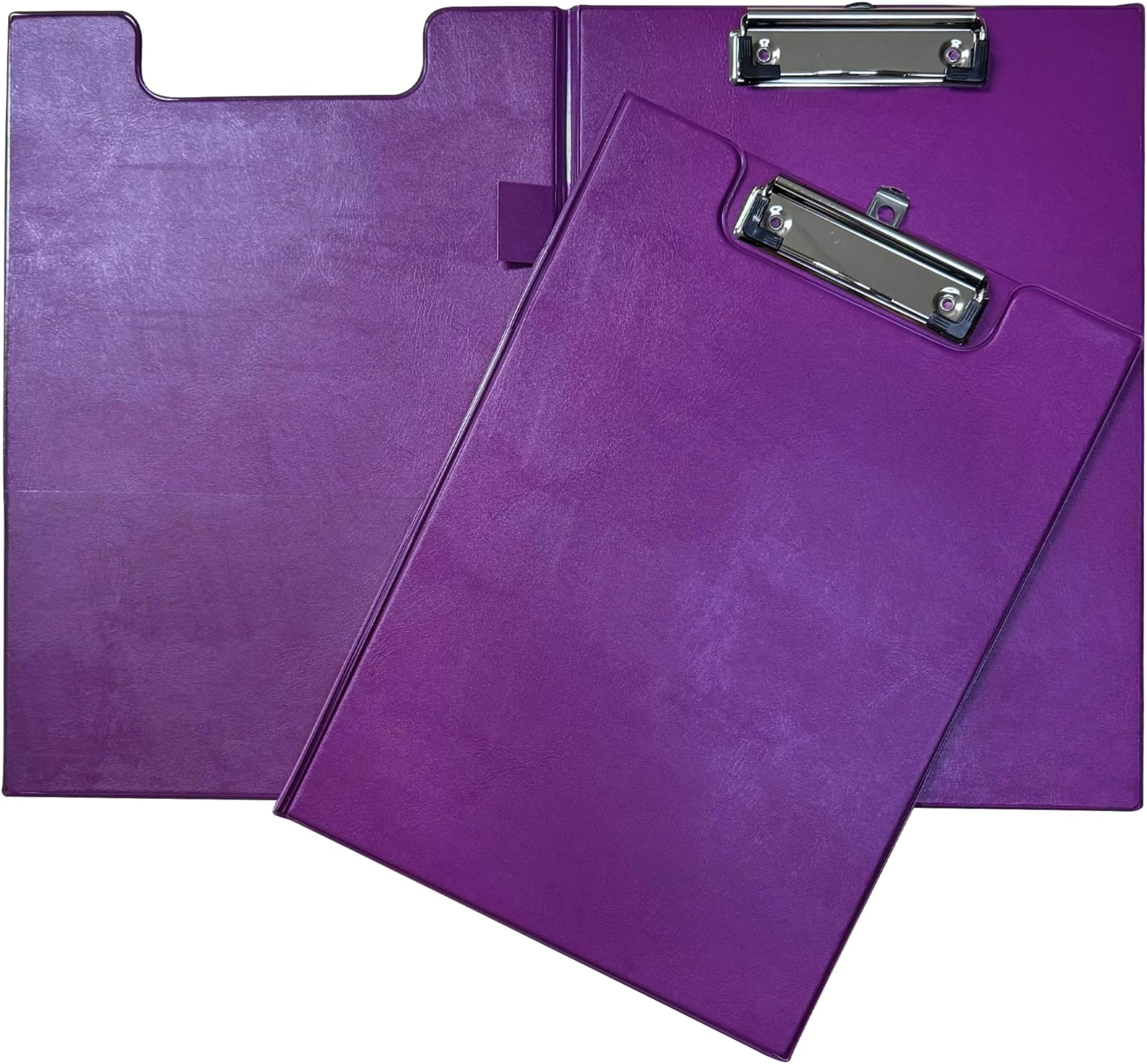 Janrax A4 Purple PVC Foldover Clipboard : Amazon.co.uk: Stationery ...