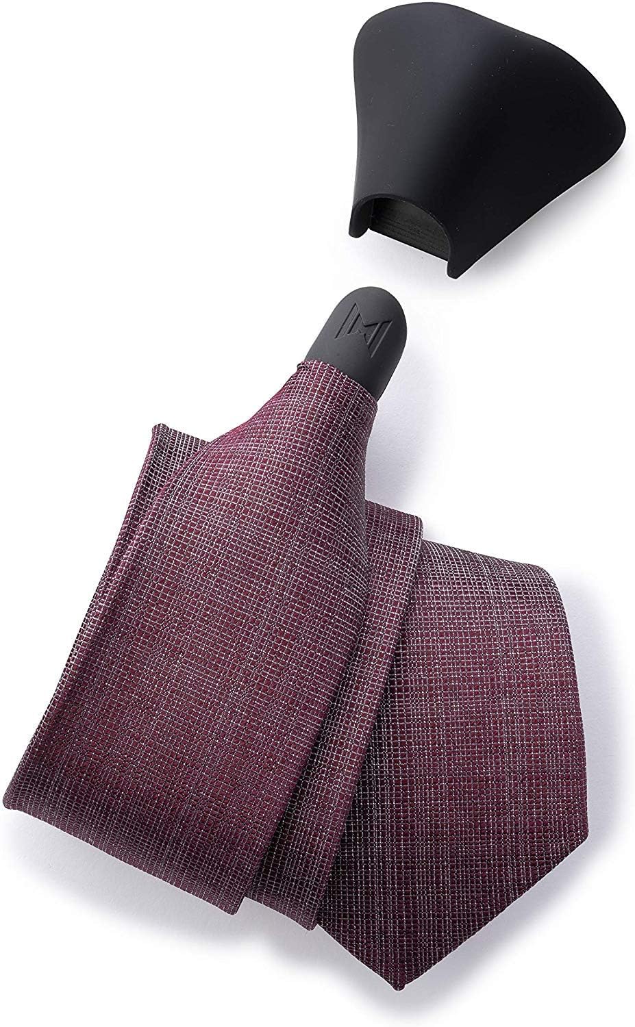 Modern Tie, Ties for Men, (Skinny; Burgundy Solid; 21.5 Inches Long ...