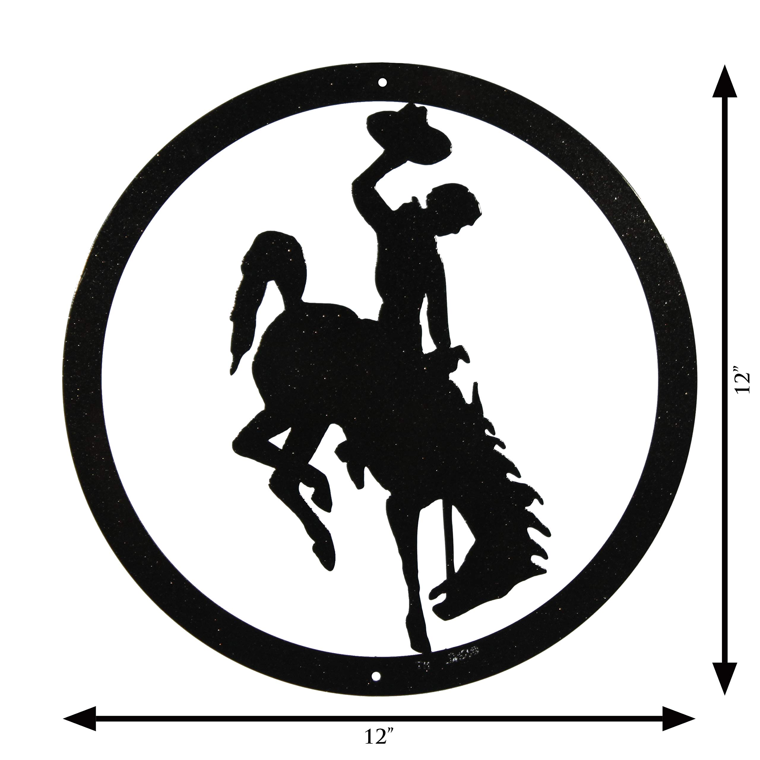 Wy Bucking Horse Logo Wyoming Cowboys All Star Rug 34 In. X 42.5 In.