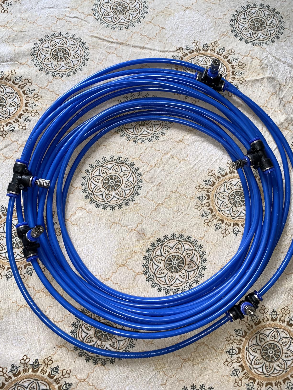 6mm 3way T Quick Joint Fitting connector Pneumatic T-Pipe connector air ...