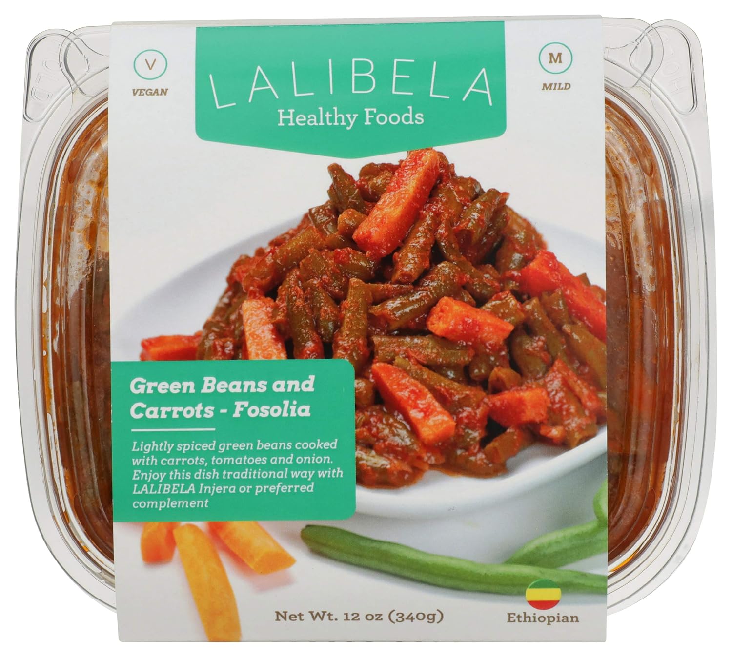 Amazon.com: LALIBELA Green Beans and Carrots Fosolia, 12 OZ : Grocery ...