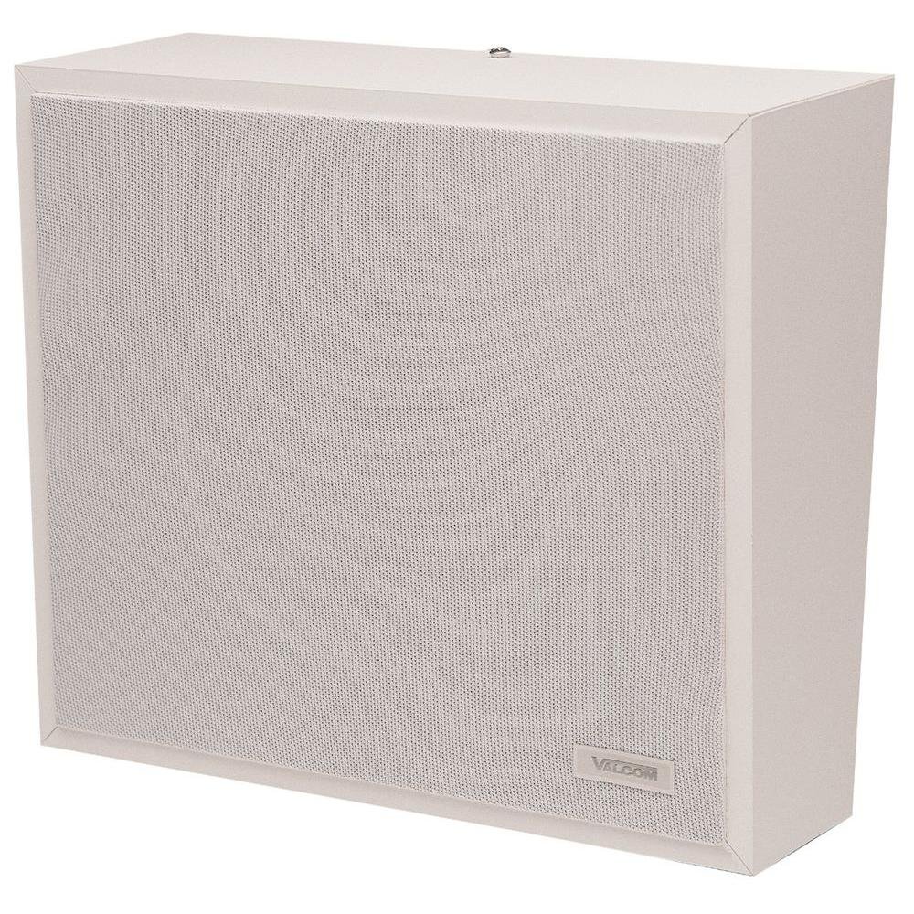 Amazon.com: Valcom V-1016-W 1Watt 1Way Wall Speaker White : Electronics