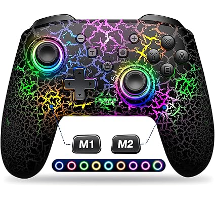 Amazon.com: Switch Controller, Gammeefy Wireless Switch Pro Controller ...