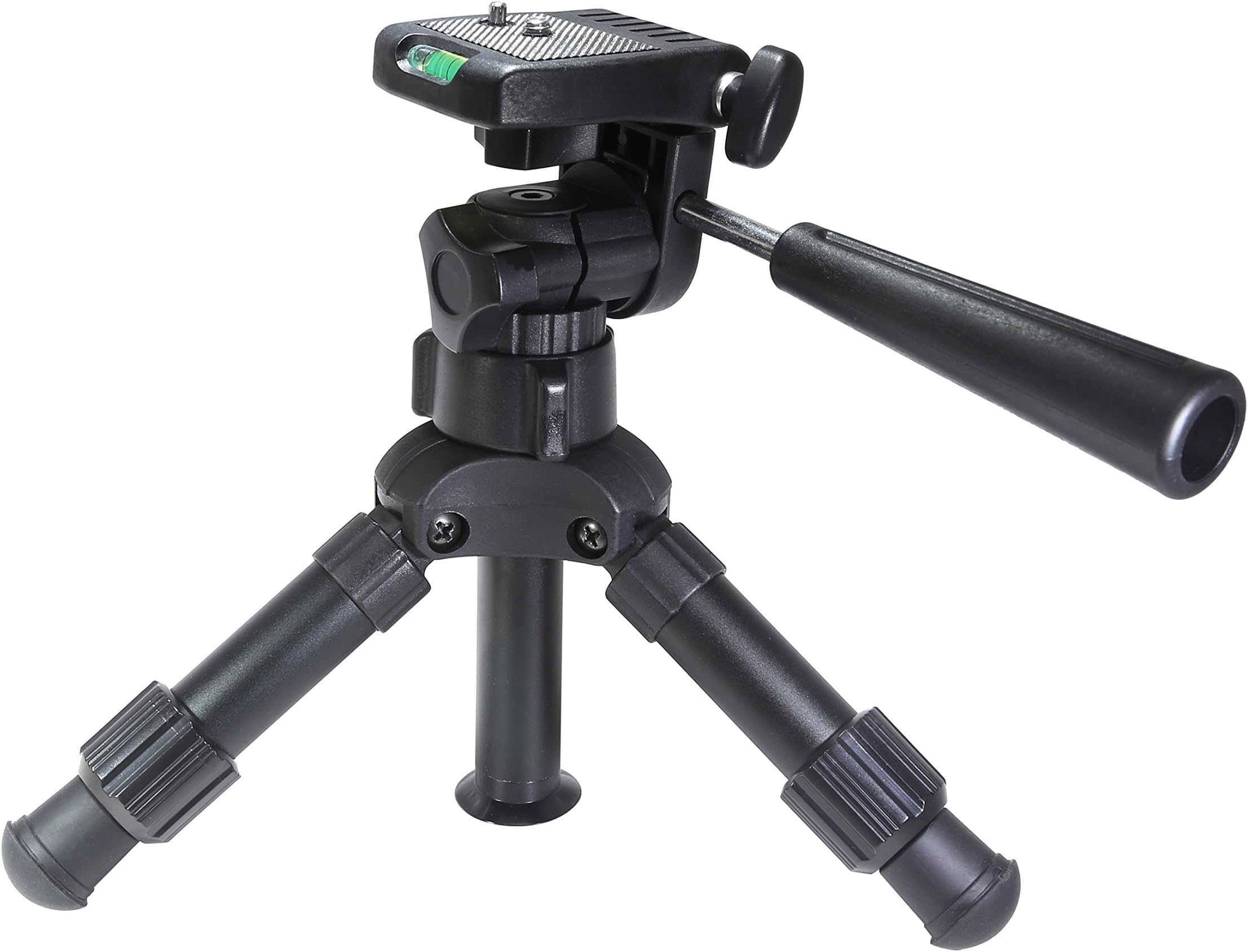 Amazon.com : Vidpro TT-12 Heavy Duty Table Top Tripod with 3-Way Pan ...