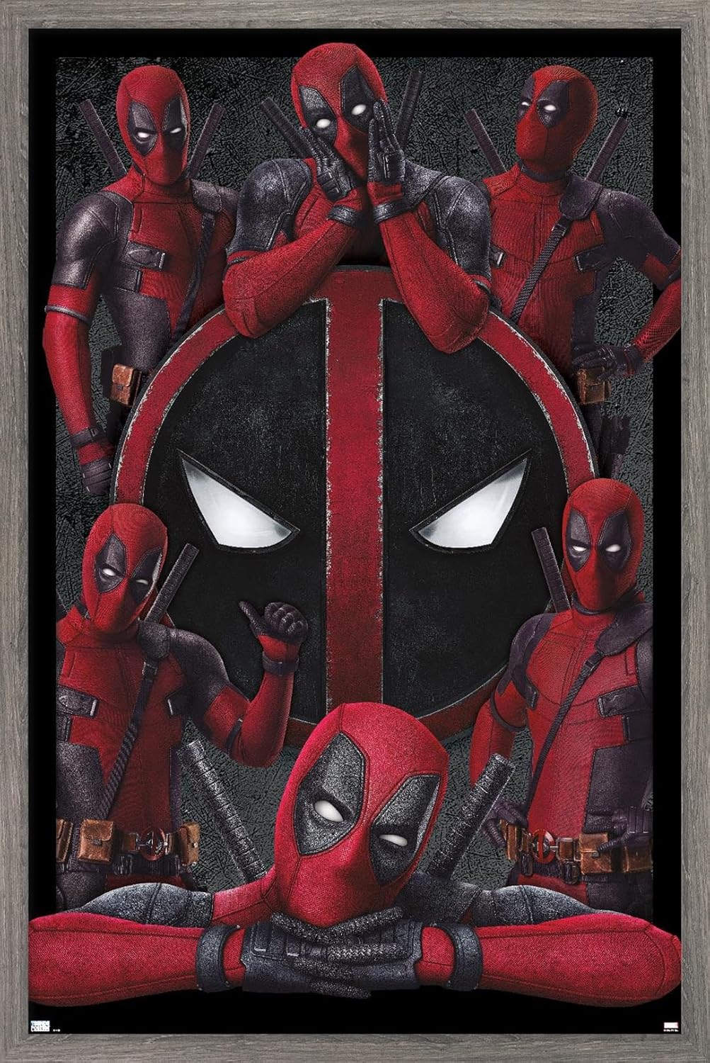 Amazon.com: Trends International Marvel Deadpool Legacy - Collage Wall ...