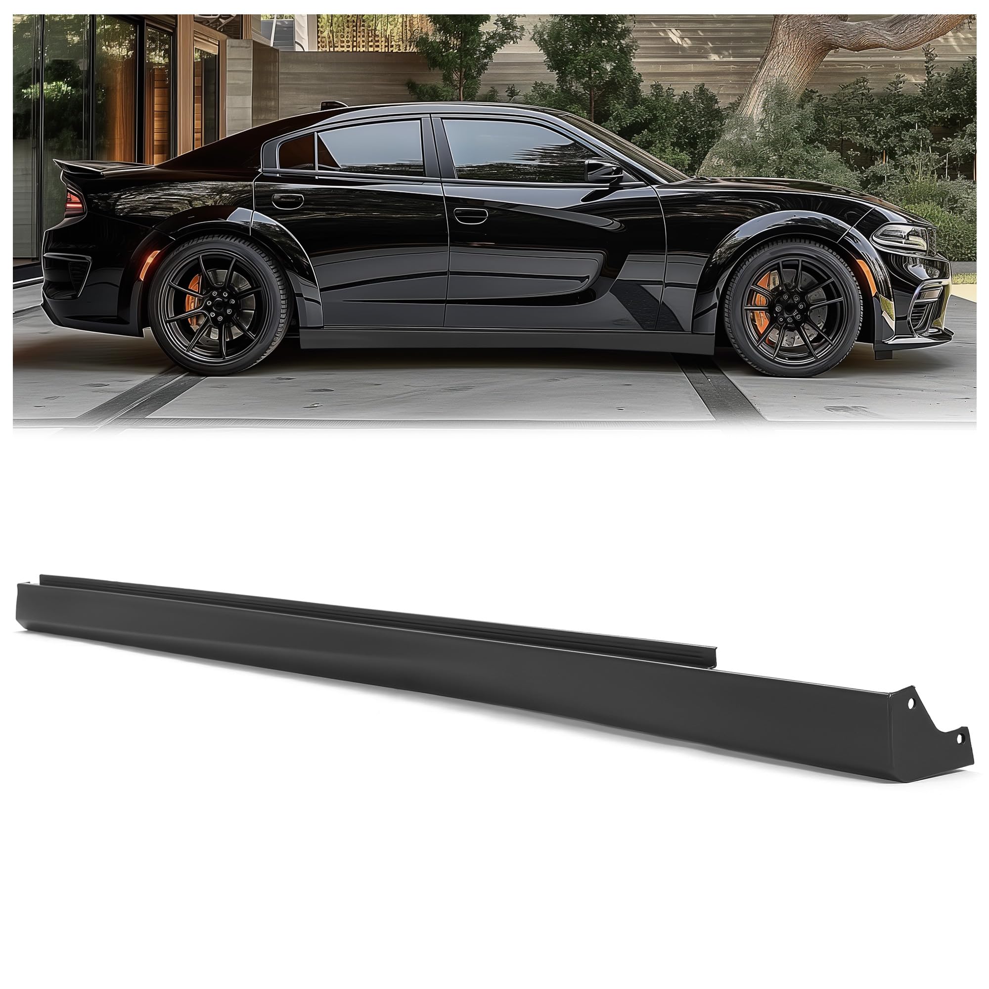Rear Diffuser C5 Corvette Side Skirts 75 Inch Side Skirt Extension ...