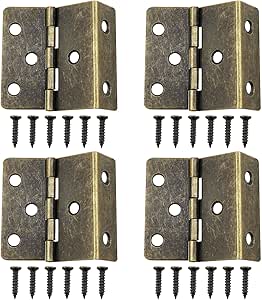 Dsjnf Bronze Tri Fold Hardware Hinge 43mm Hinged Door Wardrobe Vintage ...