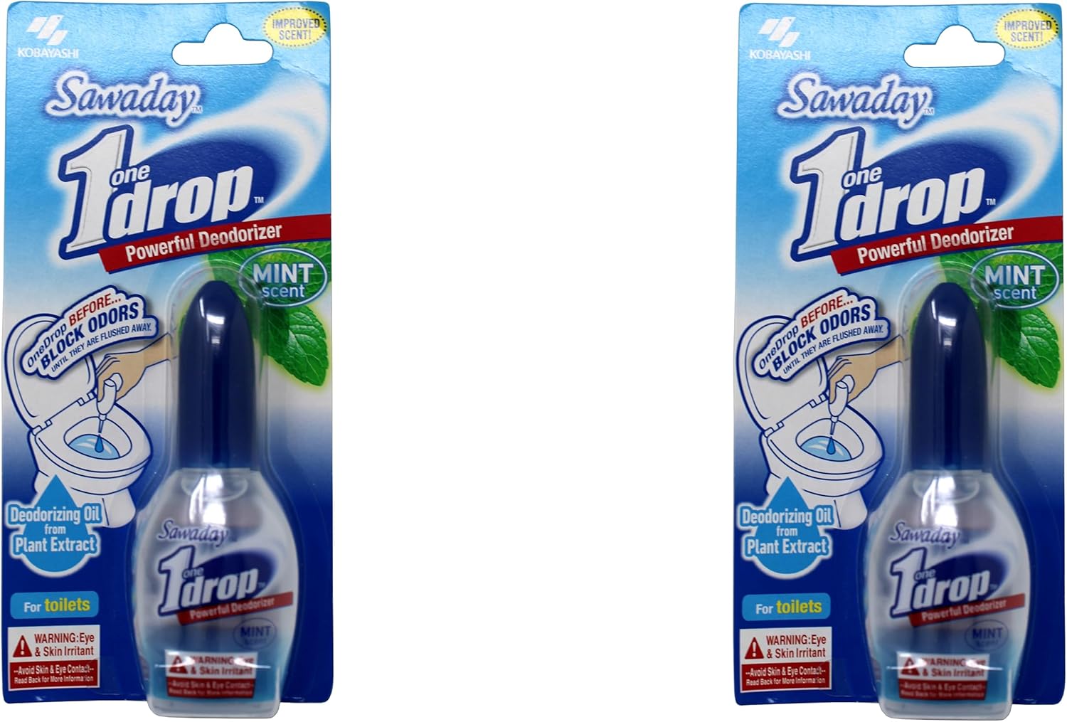 Amazon.com: (Two-Pack) One-Drop Concentrated Deodorizer (2 x 0.67 oz ...