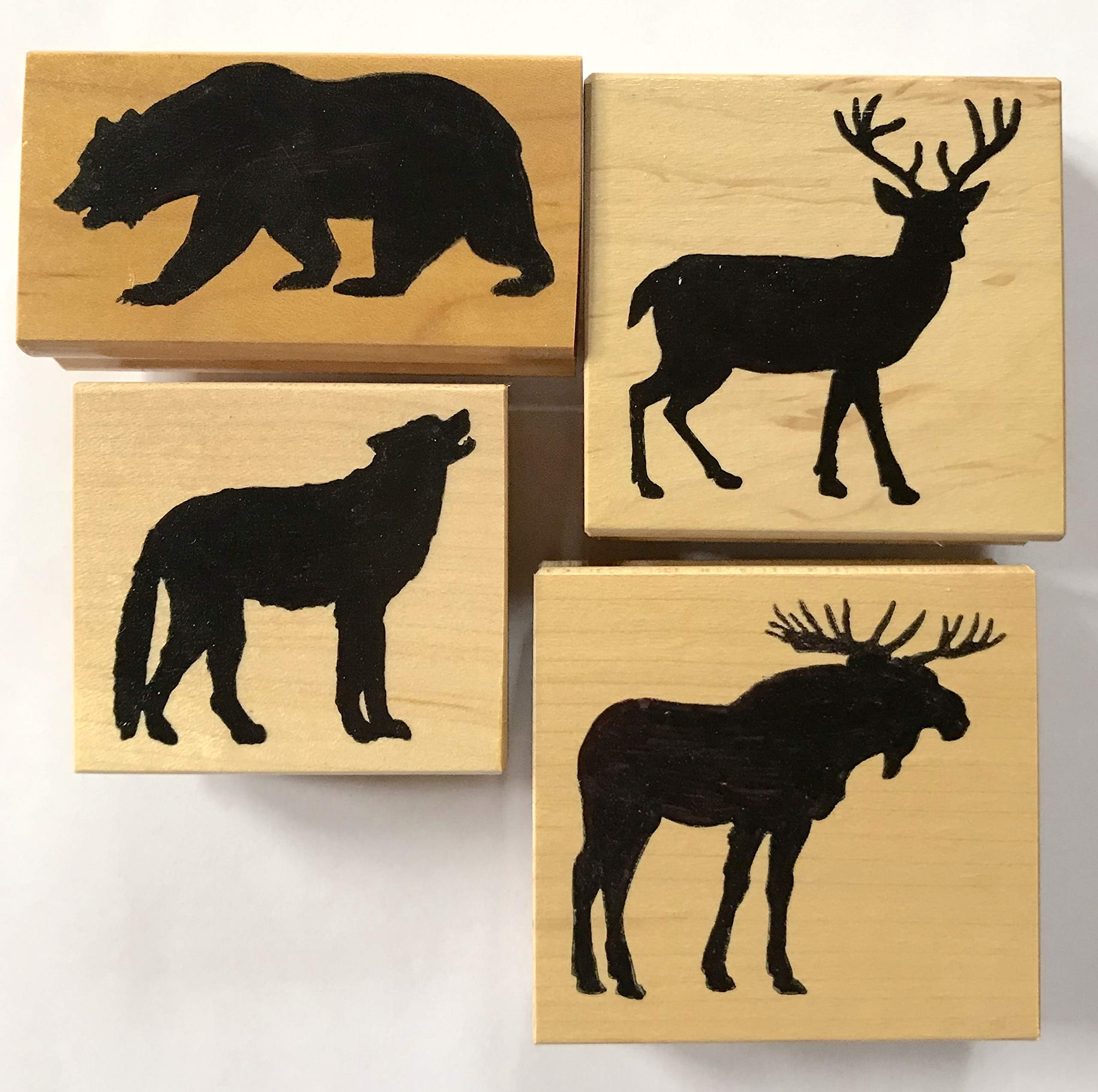 Amazon.com: Woodland Animals Stamp Set by Recollections™ : Arts, Crafts ...