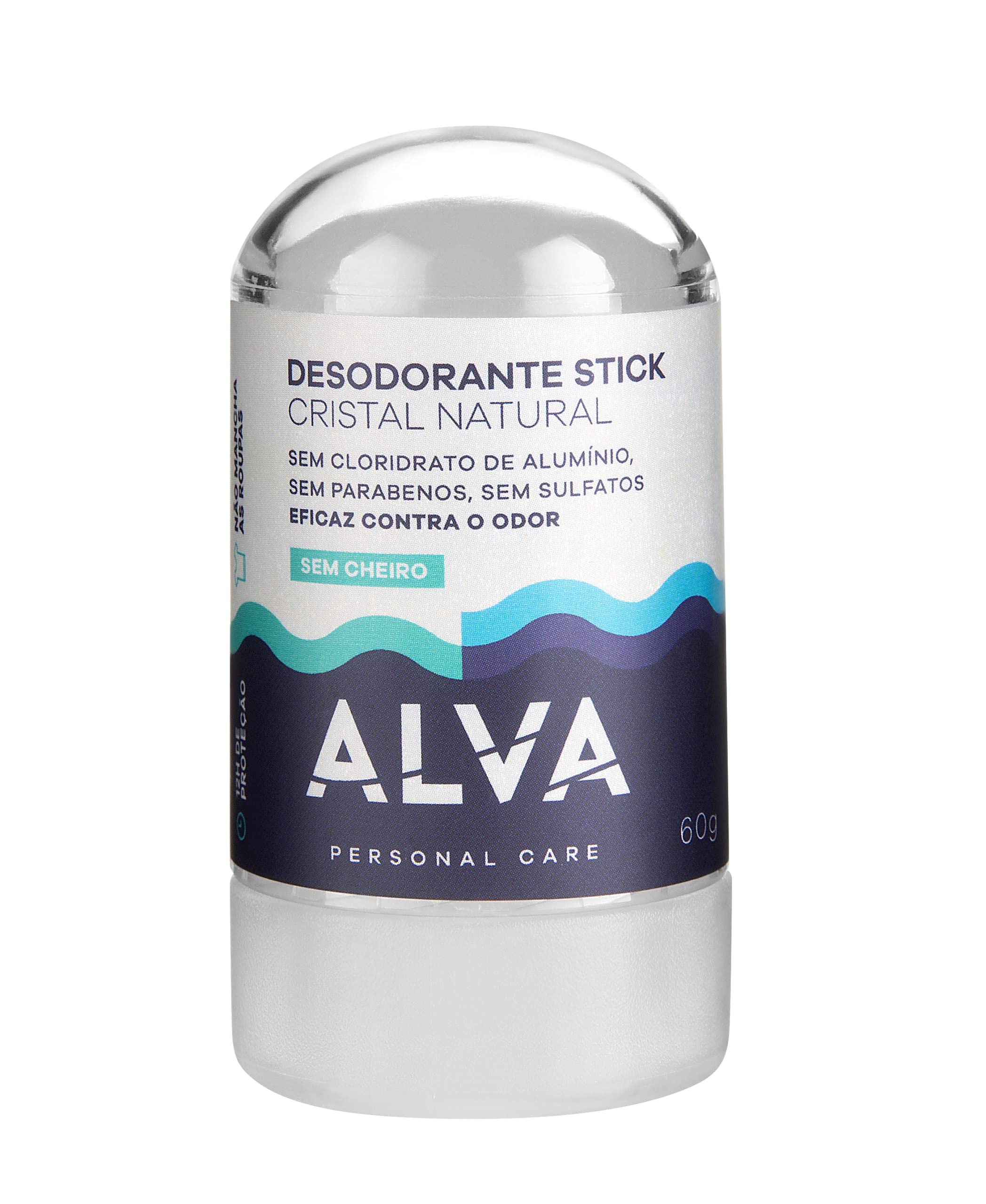 Desodorante Cristal Stick Vegano 60g Alva | Amazon.com.br