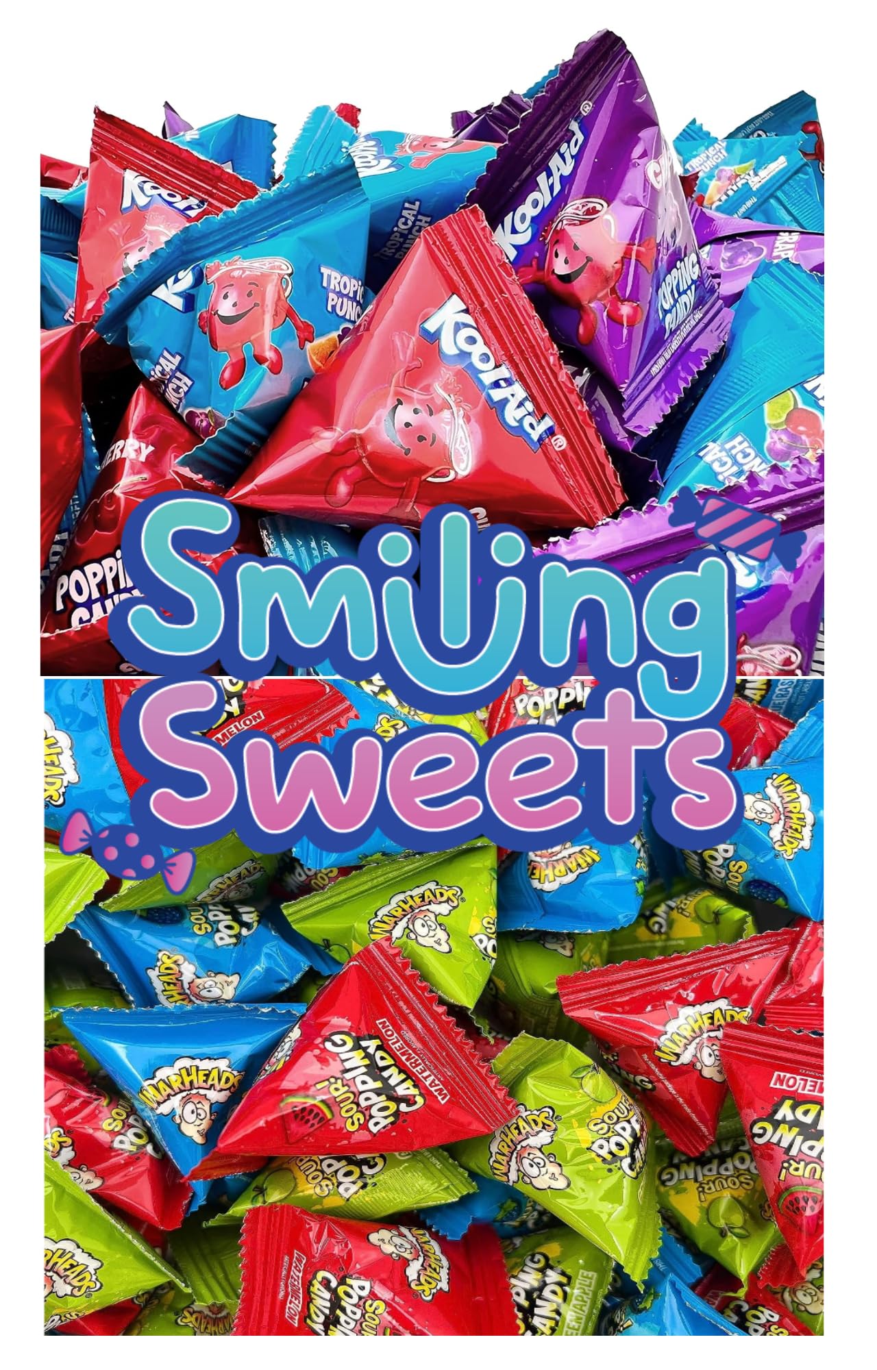 Amazon.com : War Head and Cool Aid Popping Candy Variety Pack - Pack of ...