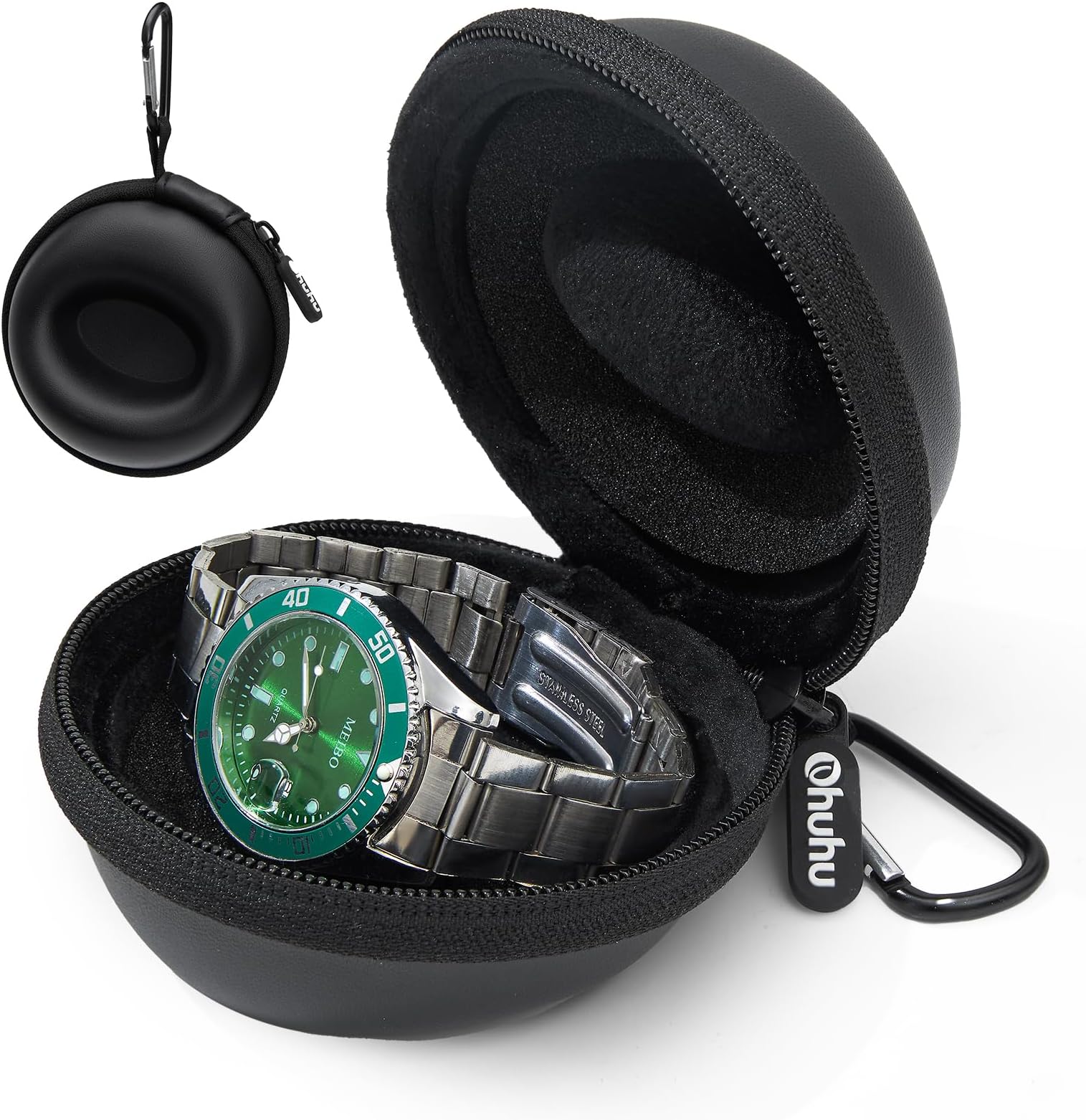 Amazon.com: BHSKJSZ Watch Travel Case for Men and Women Portable Single ...