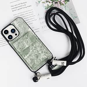 Amazon.com: VALRION Compatible with iPhone 14 Pro Max Crossbody Wallet Case with Detachable ...