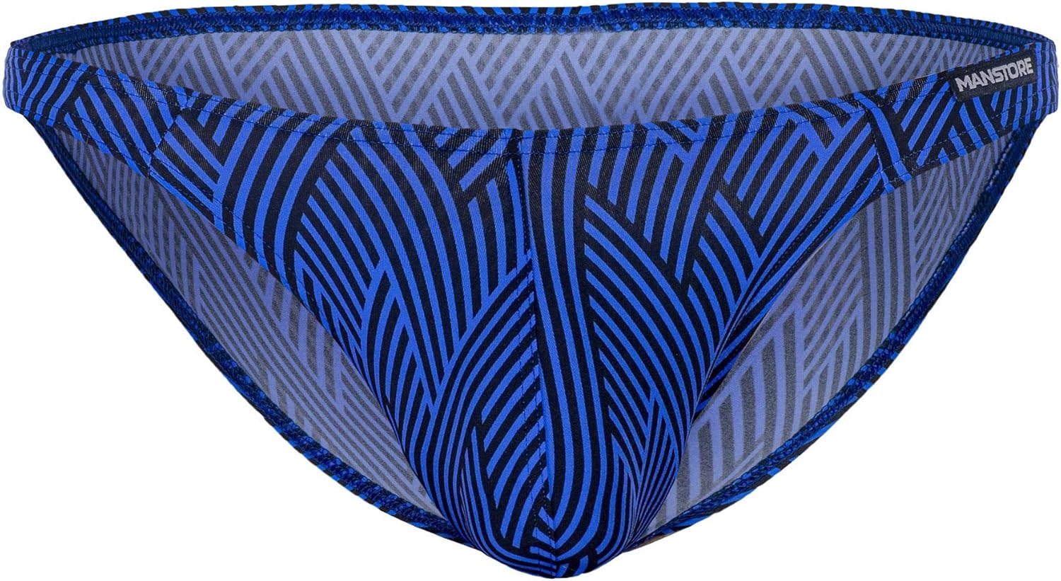 MANSTORE - M800 Low Rise Brief - Fb. Blue/Black/blau/schwarz - Gr. L ...
