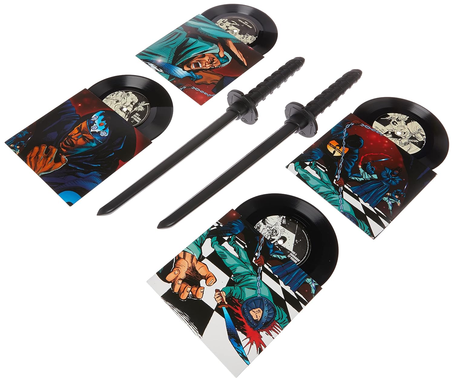 Amazon.com: Liquid Swords [7" Single Boxset] [Deluxe]: CDs & Vinyl