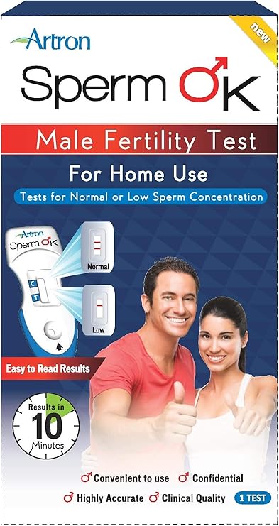 SpermOK - At-Home Male Fertility Test for Accurate Sperm Count