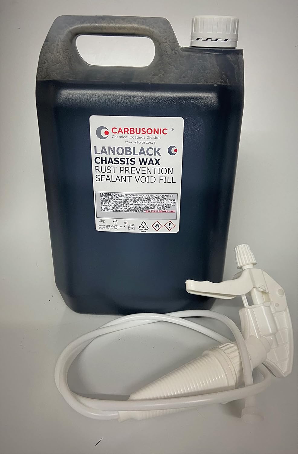 Carbusonic lanolin Motor spray grease underbody rust protection ...