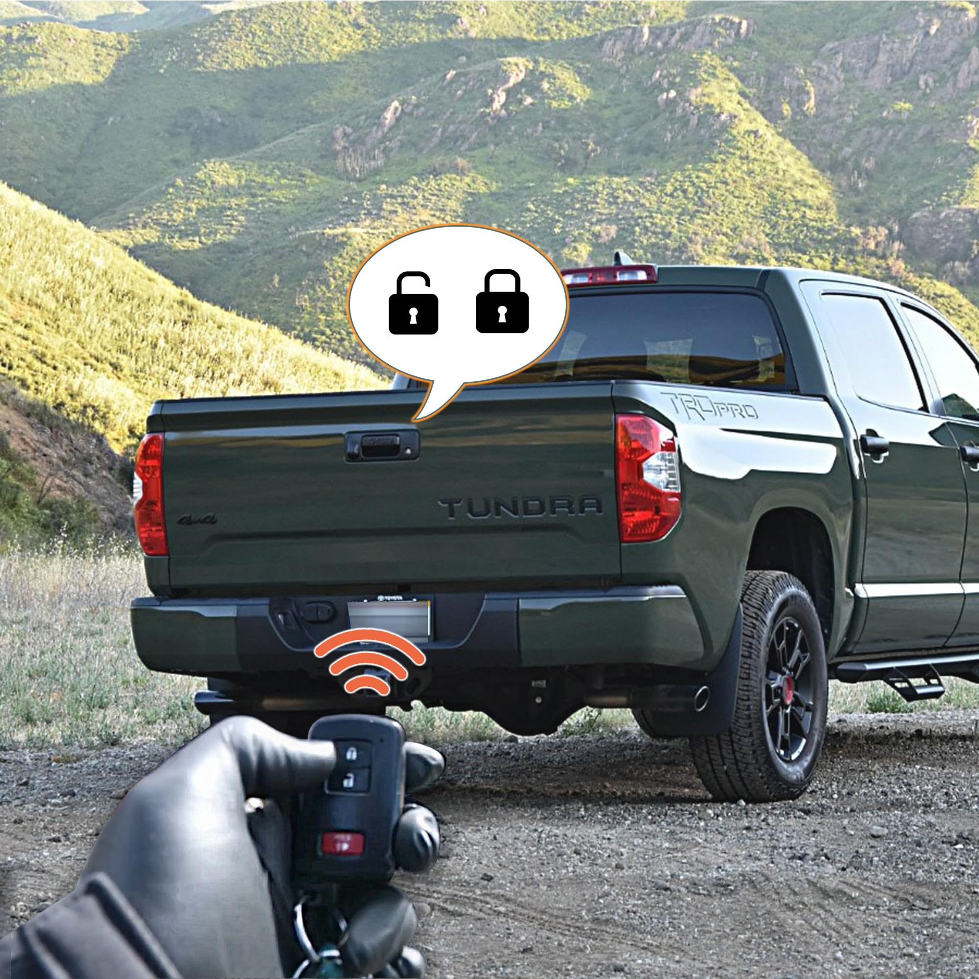 2019-2022 Tundra Accessories Power Tailgate Lock Kit For Toyota Tundra ...