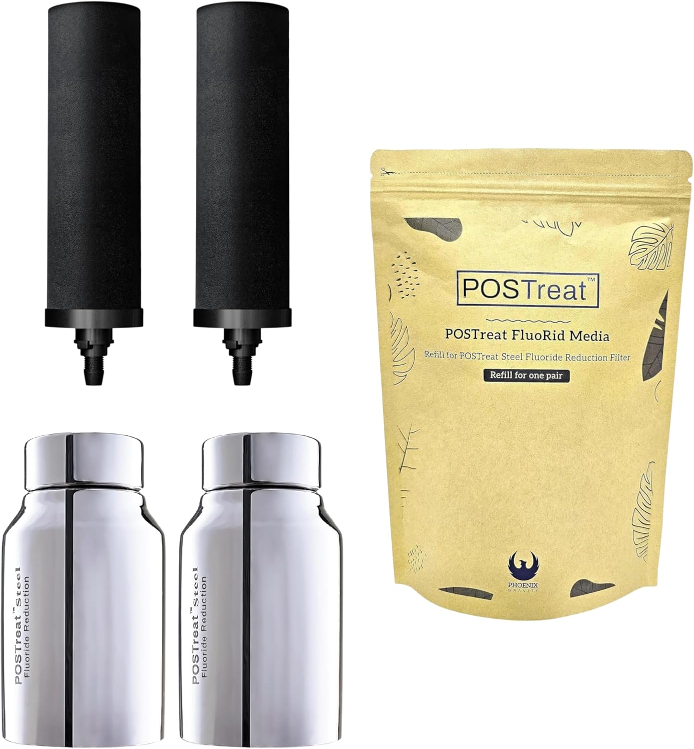 Amazon.com: Phoenix Smart Carbon Filters and POSTreat Fluoride ...